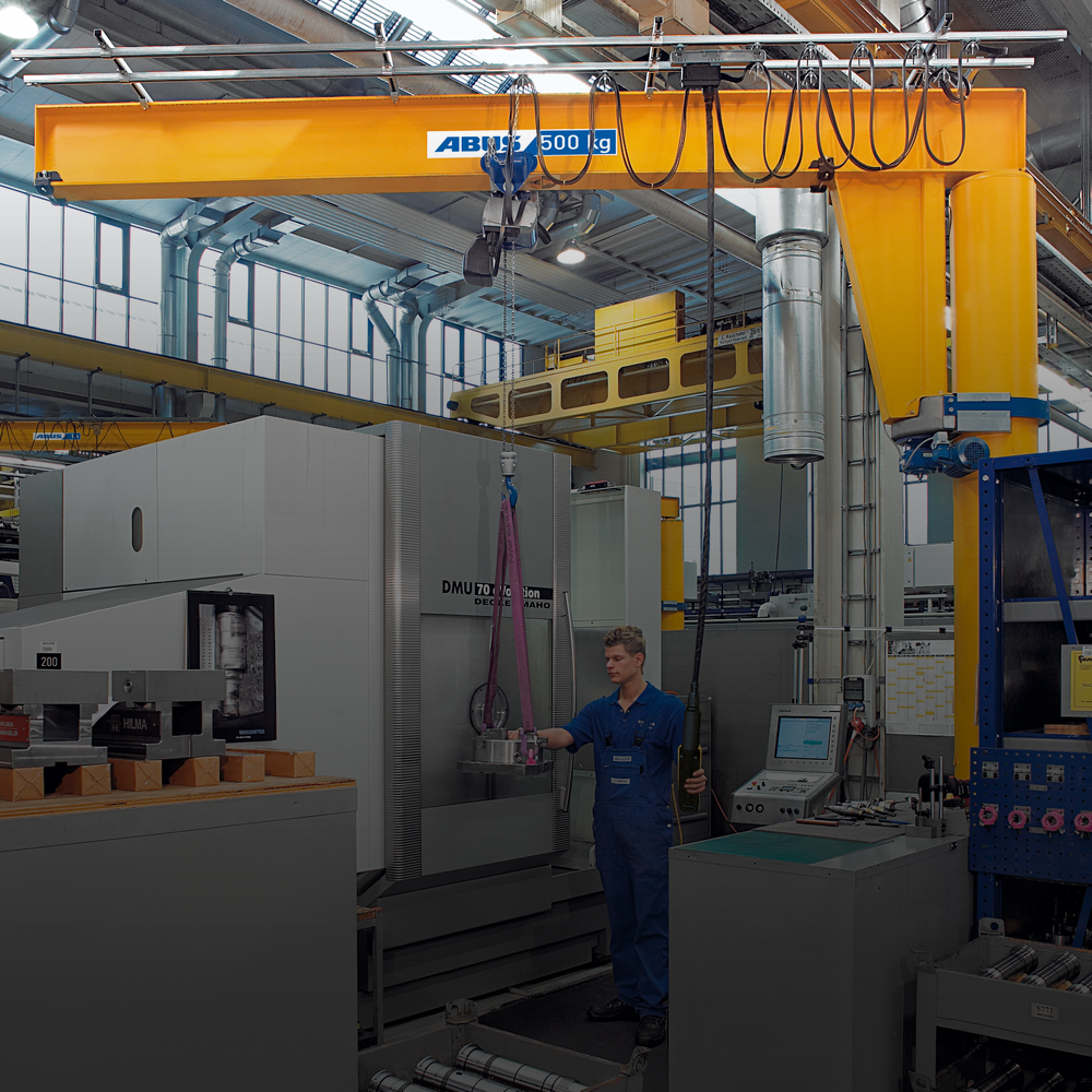 ABUS Kraansystemen B.V. | Binnen kranen "made in Germany"